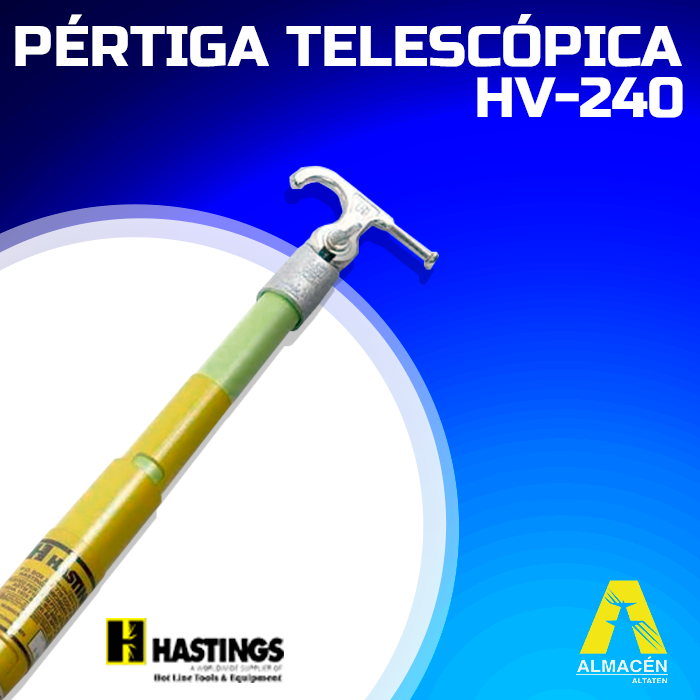 PÉRTIGA HV-240 TELESCÓPICA 40" HASTINGS - ALMACÉN ALTATEN